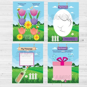 Fun Girls Journal, Homeschool Worksheet, Diary Printouts, Express Your ...