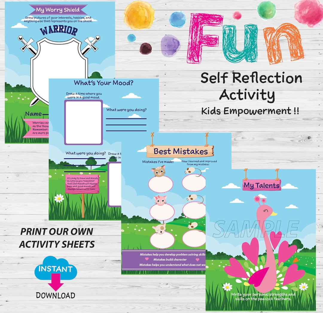 Homeschool Printable, Educational Activity, Girls Diary Instant ...