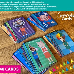 Conversation Cards, Sentence Completion Therapy Games, Coping Skills ...