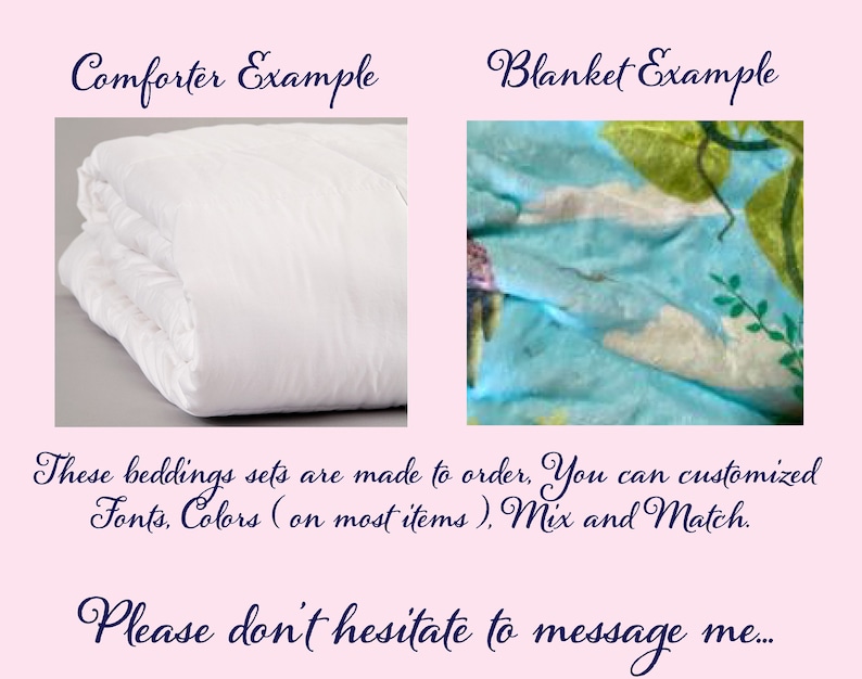 Llama Girls Bedding, Girls Personalized Llama Blanket, Llama Nursery ...