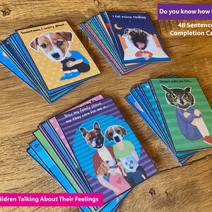 Conversation Cards, Sentence Completion Therapy Games, Coping Skills ...