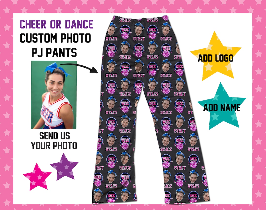 Custom Team Logo Pants/custom Dance Pajama Pants/cheerleading ...