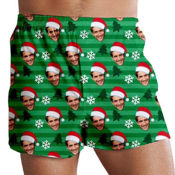 Christmas Boxers - Etsy