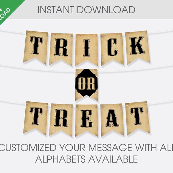 Halloween Bunting - Etsy