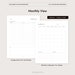 Undated Academic Planner Printable Bundle – Set of 15 | College Student ...