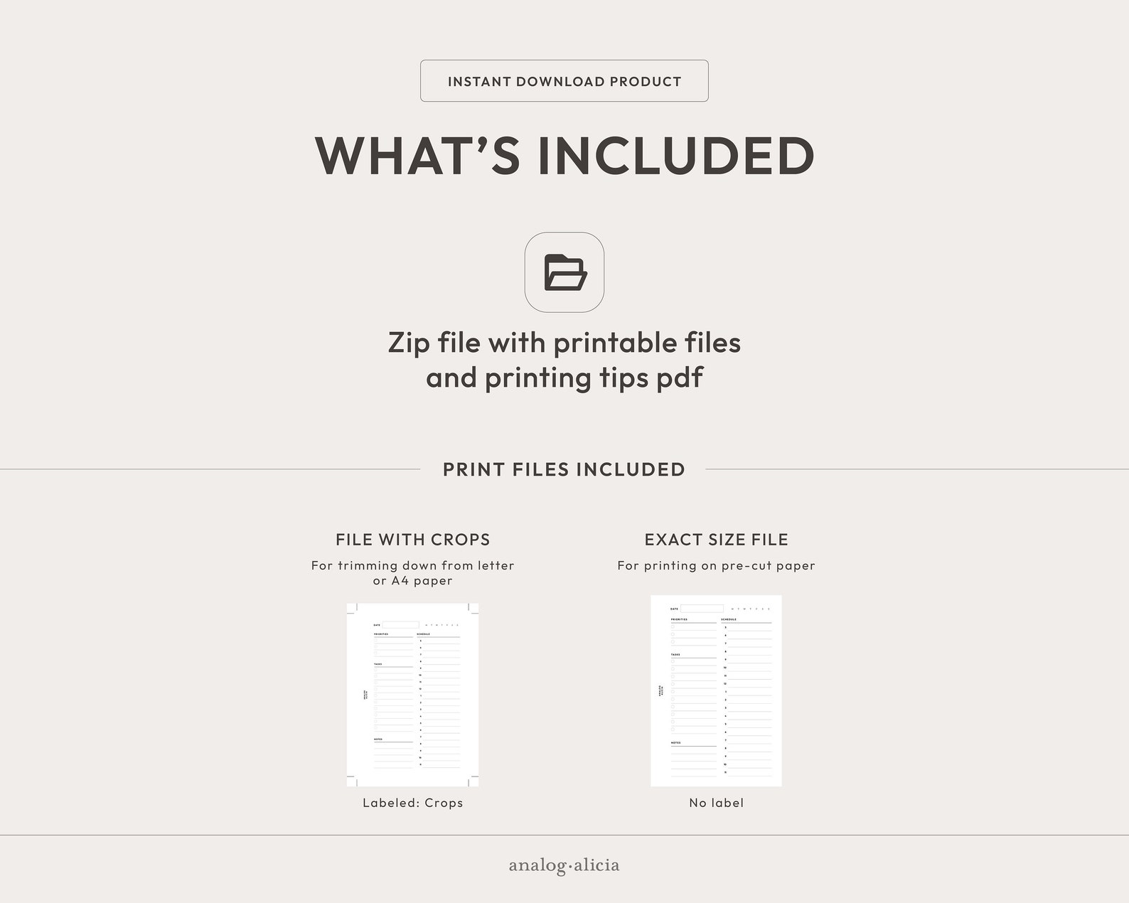 HP Classic Budget by Paycheck Printable in 2 Versions – Simple ...