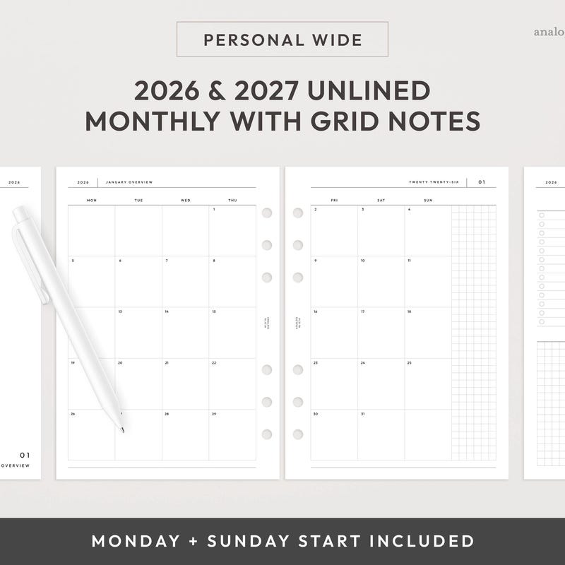 Pw Planner - Etsy