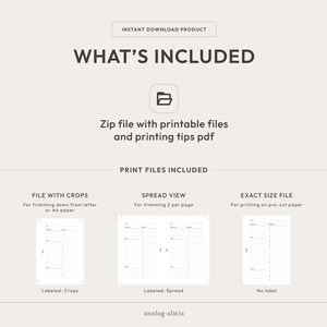 Personal Wide Budget by Paycheck Printable in 2 Versions – Simple and ...