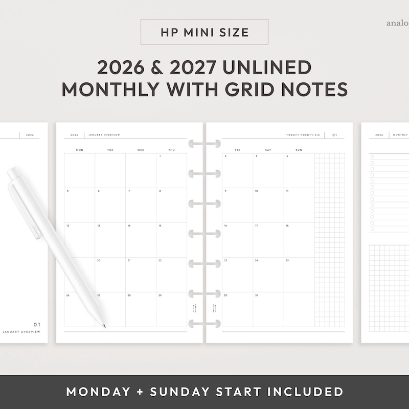Happy Planner 2027 - Etsy
