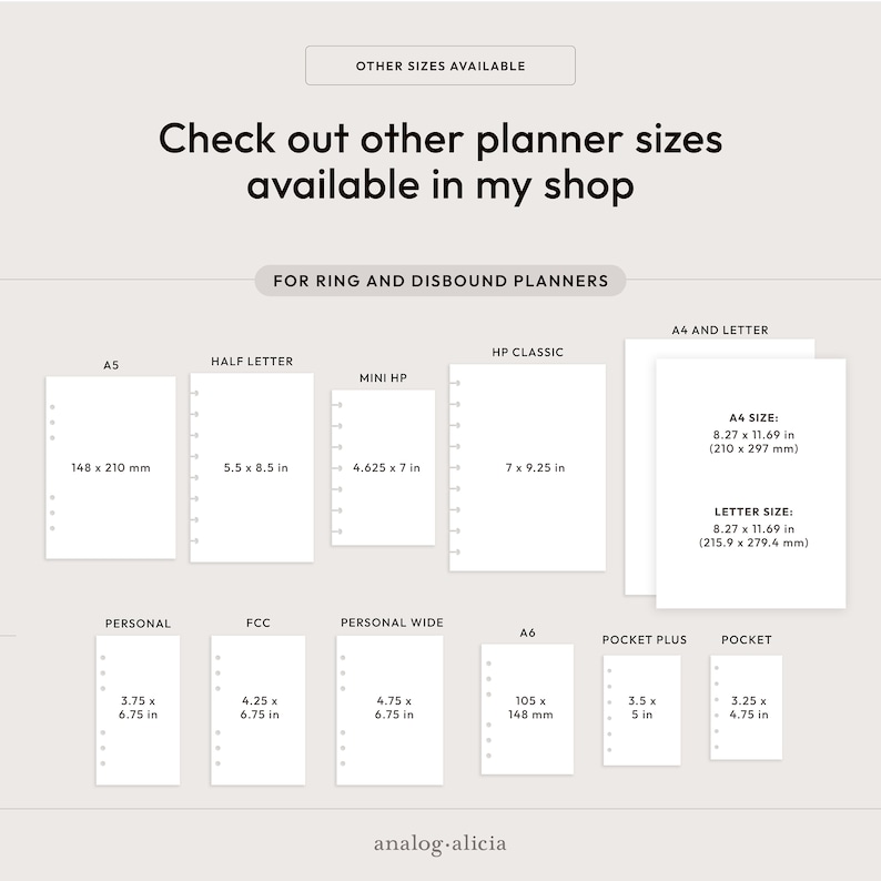 Personal Fillable Floral Section Covers and Editable Table of Contents ...