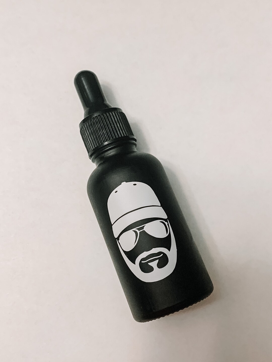 Beard Oil Dropper Bottle With Label - Etsy