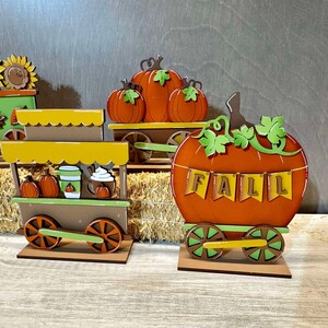 Fall Train, Seasonal Decor, Bundle or Individual Available, Build Your ...