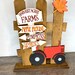 Fall Interchangeable Fence, Tractor Decor, Farm Decor - Etsy