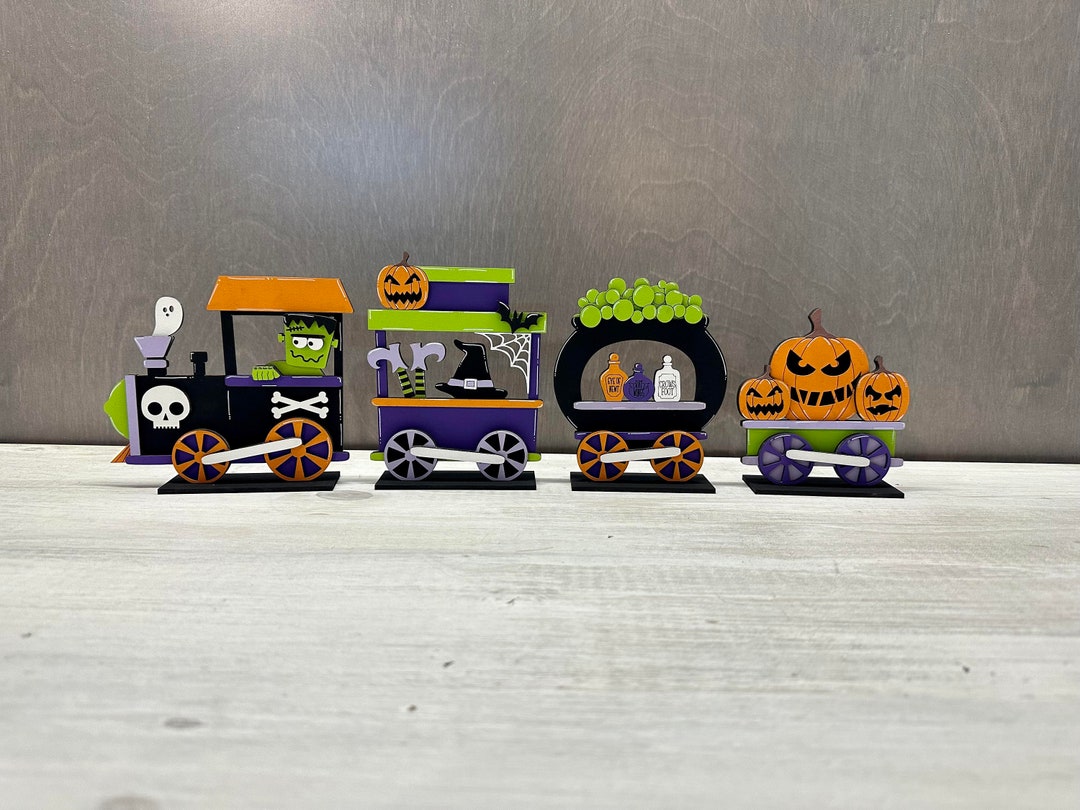 Halloween Train, Spooky, Seasonal Decor, Bundle or Individual Available ...