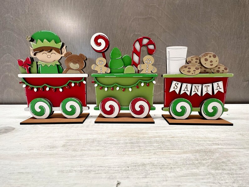 Christmas Train, Santa, Seasonal Decor, Bundle or Individual Available ...