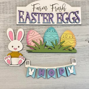 Easter Egg Tabletop Truck Interchangeable, Seasonal Decor, Spring Decor - Etsy