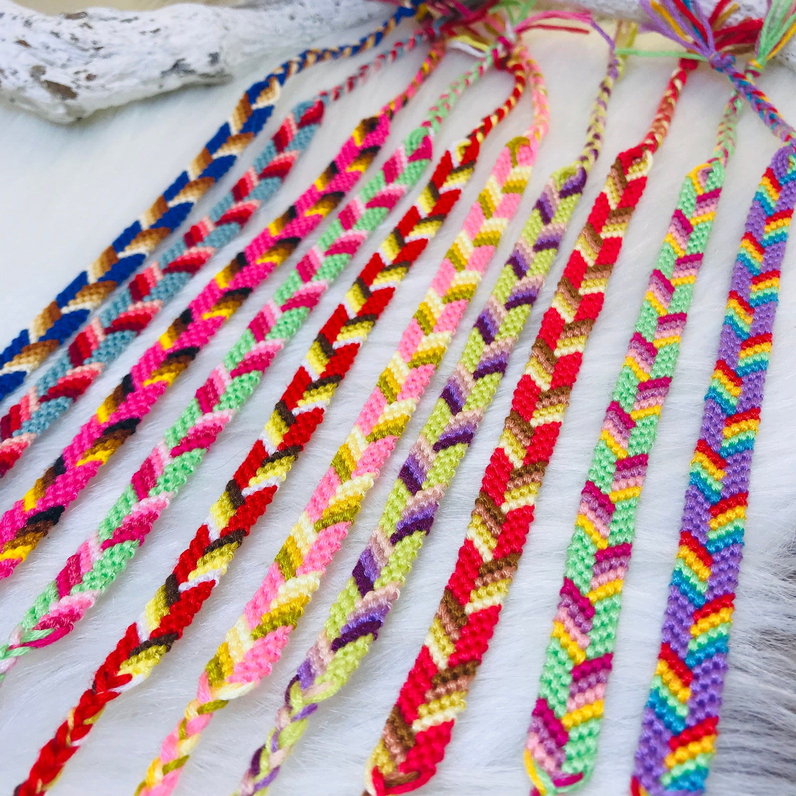 Pulsera brasileña tejida a mano pulsera de amistad | Etsy