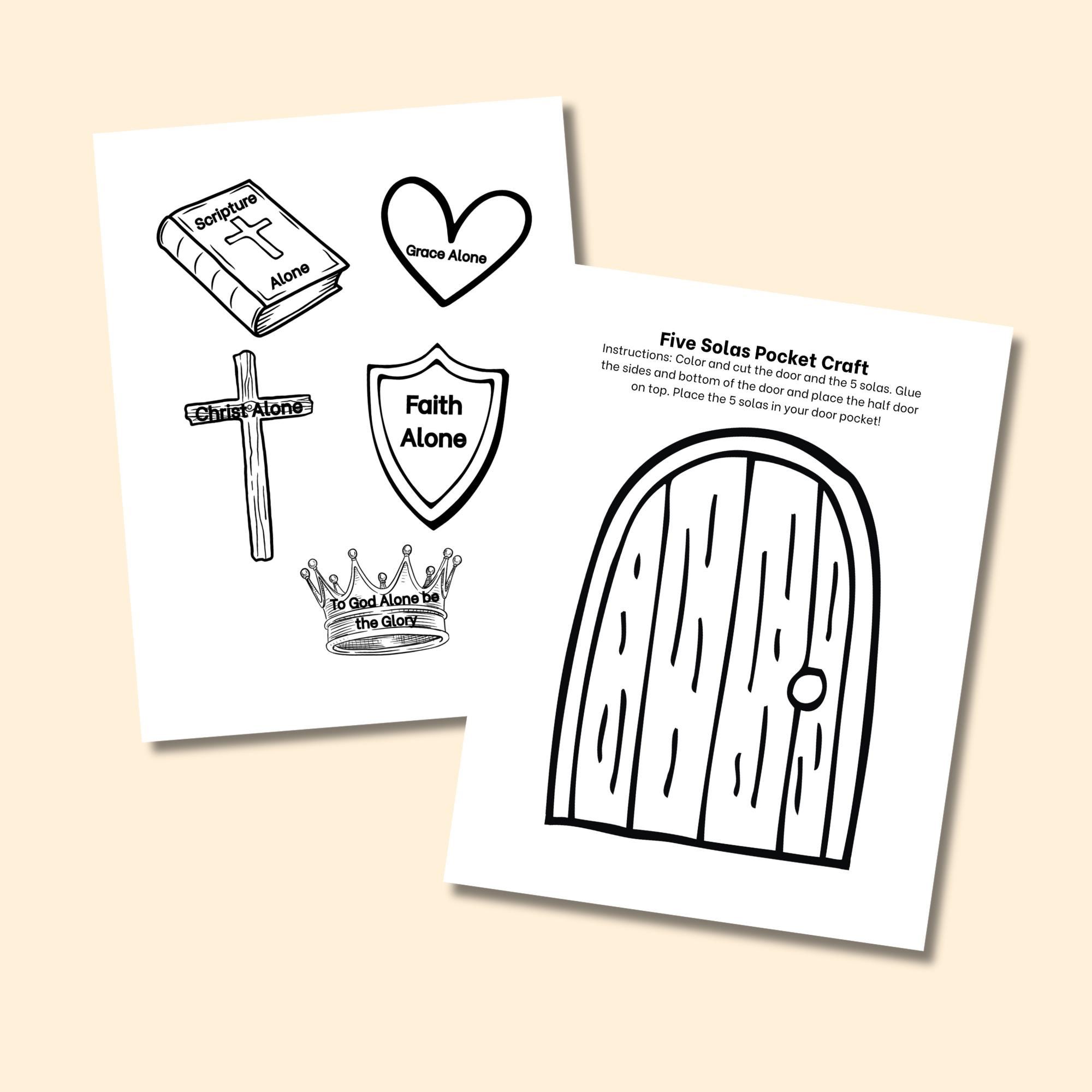 Reformation Day Learning Pack, Martin Luther Activities for Kids ...