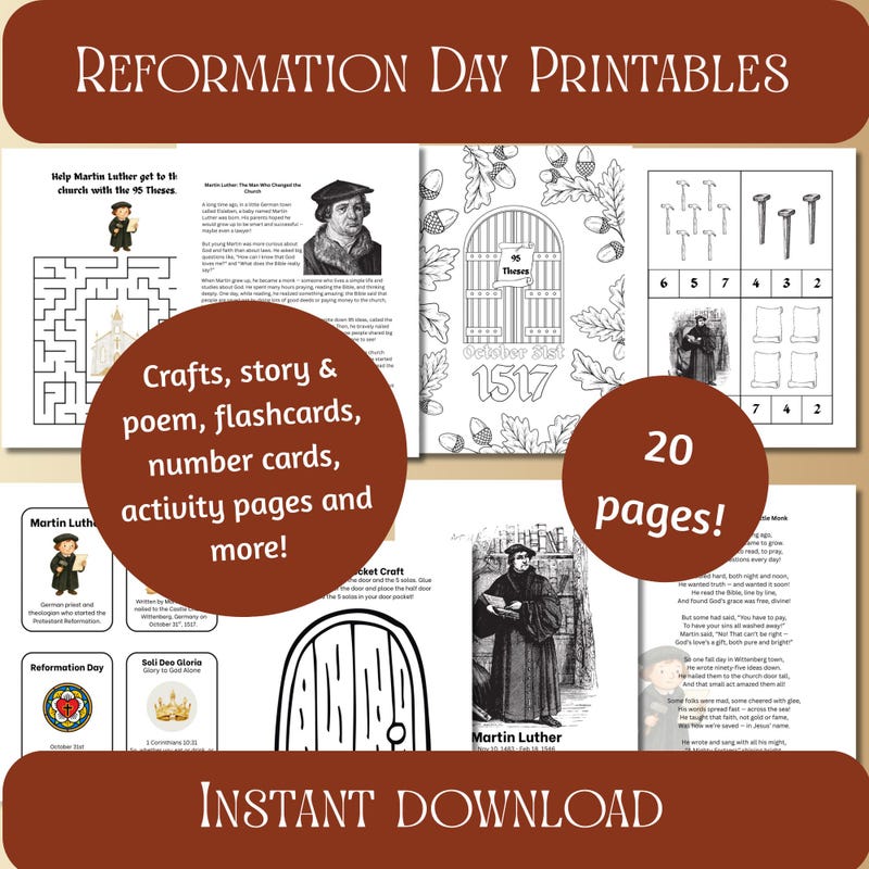 Christian Reformation Art - Etsy