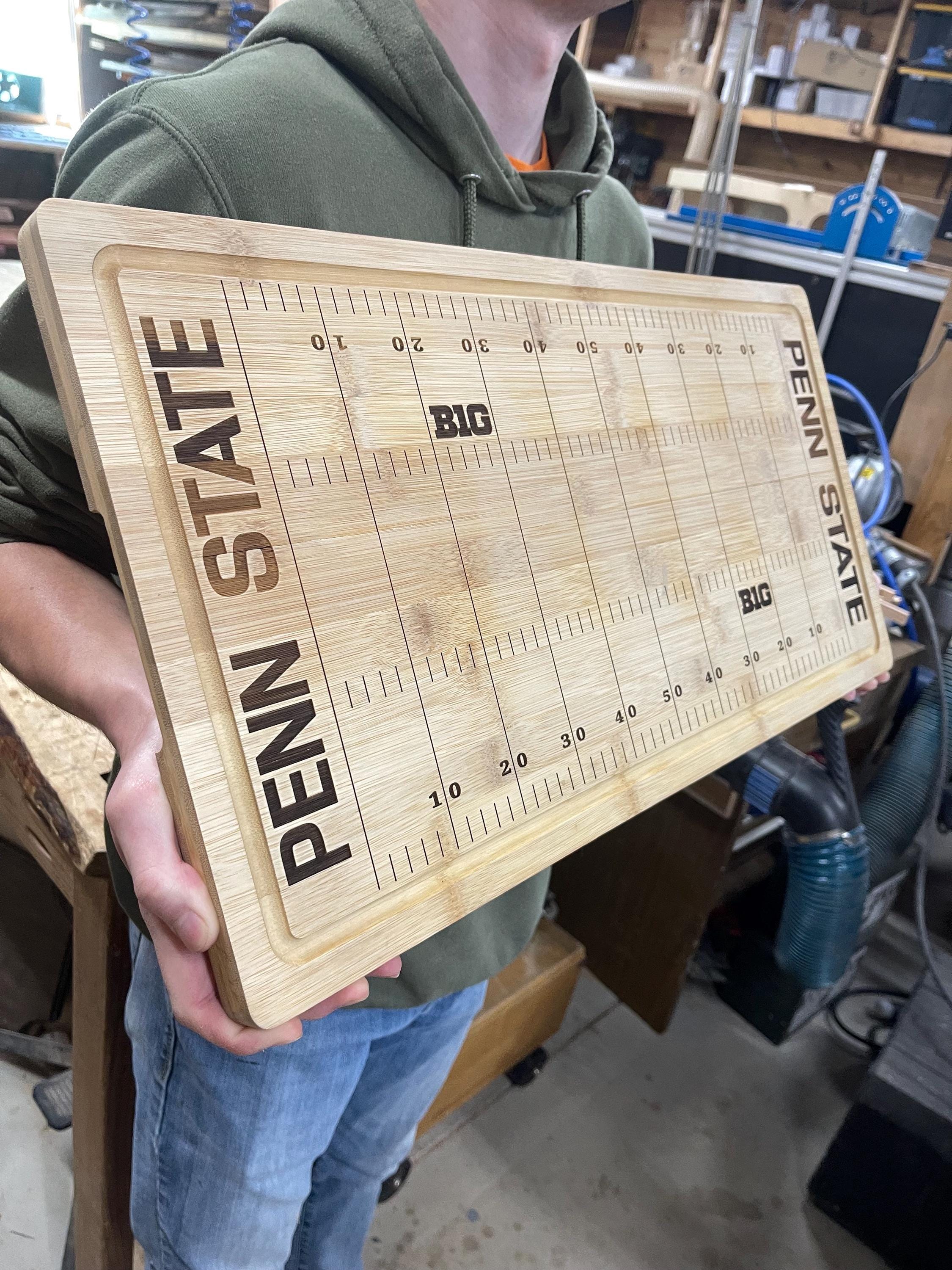 Custom Football Field Cutting Board – National Championship, College ...