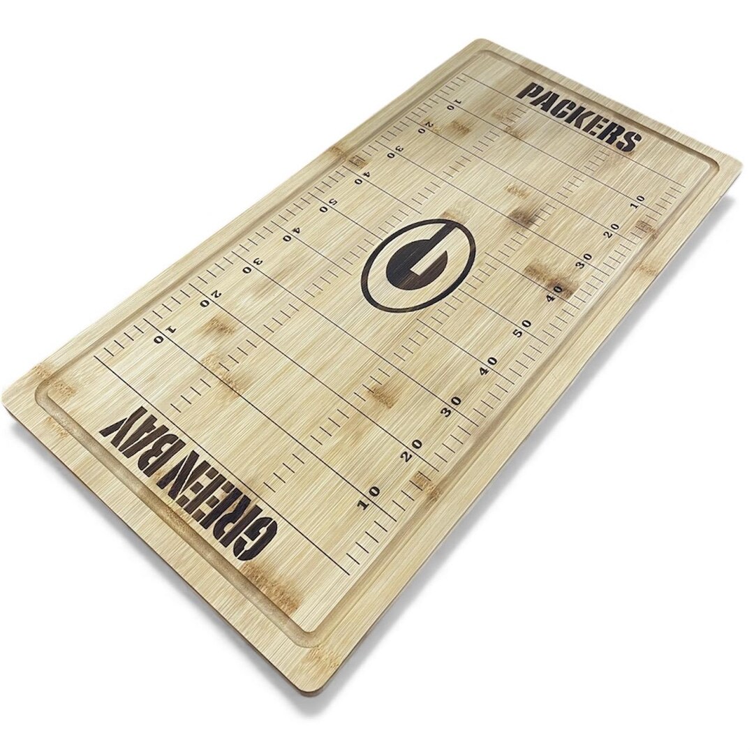 Football Field Cutting Board – Packers, Chiefs, Bears, Lions, Vikings ...