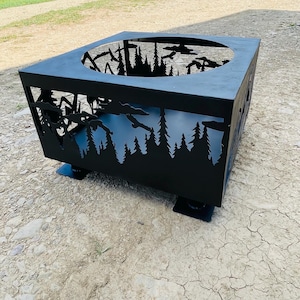 Fire Pit DXF Cut File, Full Fire Pit File, Build Your Own Fire Pit - Etsy