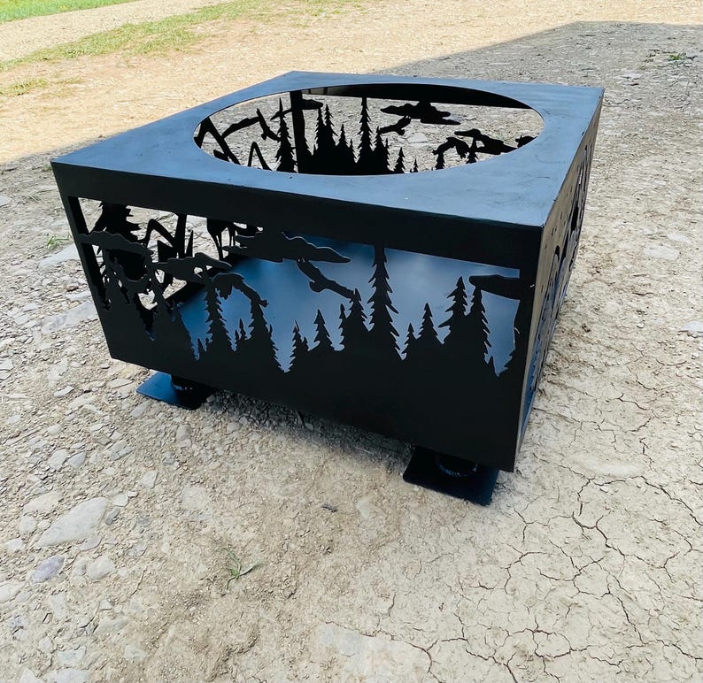 Fire Pit DXF Cut File, Full Fire Pit File, Build Your Own Fire Pit - Etsy
