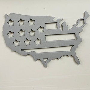 USA Map, USA Car Badge, Truck Badge - Etsy