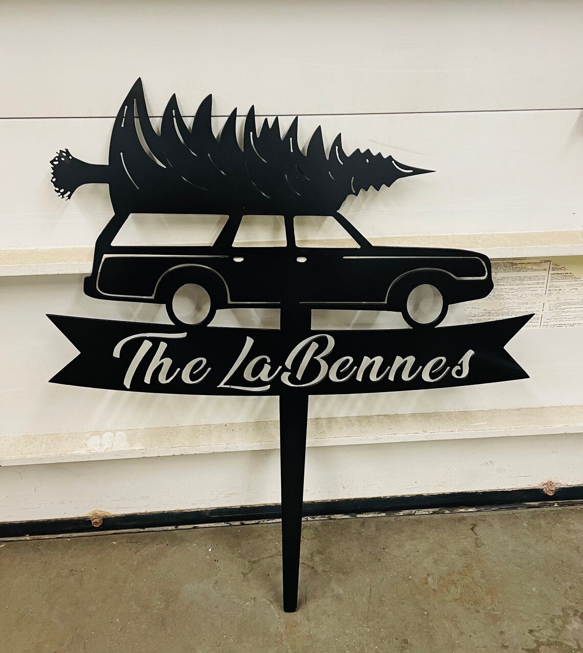 Griswold Family Yard Stake, Metal Griswold Sign, Personalized Griswold ...