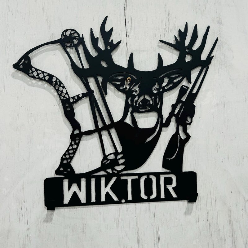 Metal Hunting Sign - Etsy