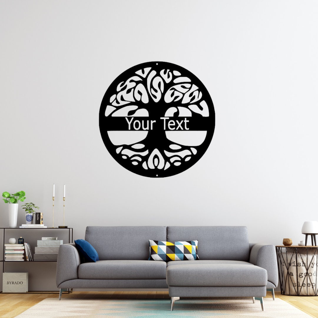 Tree of Life, Custom Metal Sign, Personalized Tree of Life Sign - Etsy