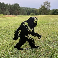 Sasquatch Sign, Sasquatch Protected Area, Funny Rusty Metal Sign ...