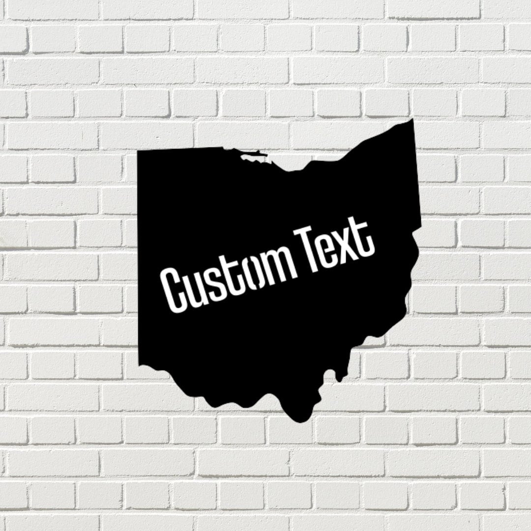 Custom Metal State Signs Personalized State Sign House - Etsy