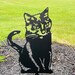 Cat Yard Stake, Metal Cat Garden Stake, Garden Stake - Etsy