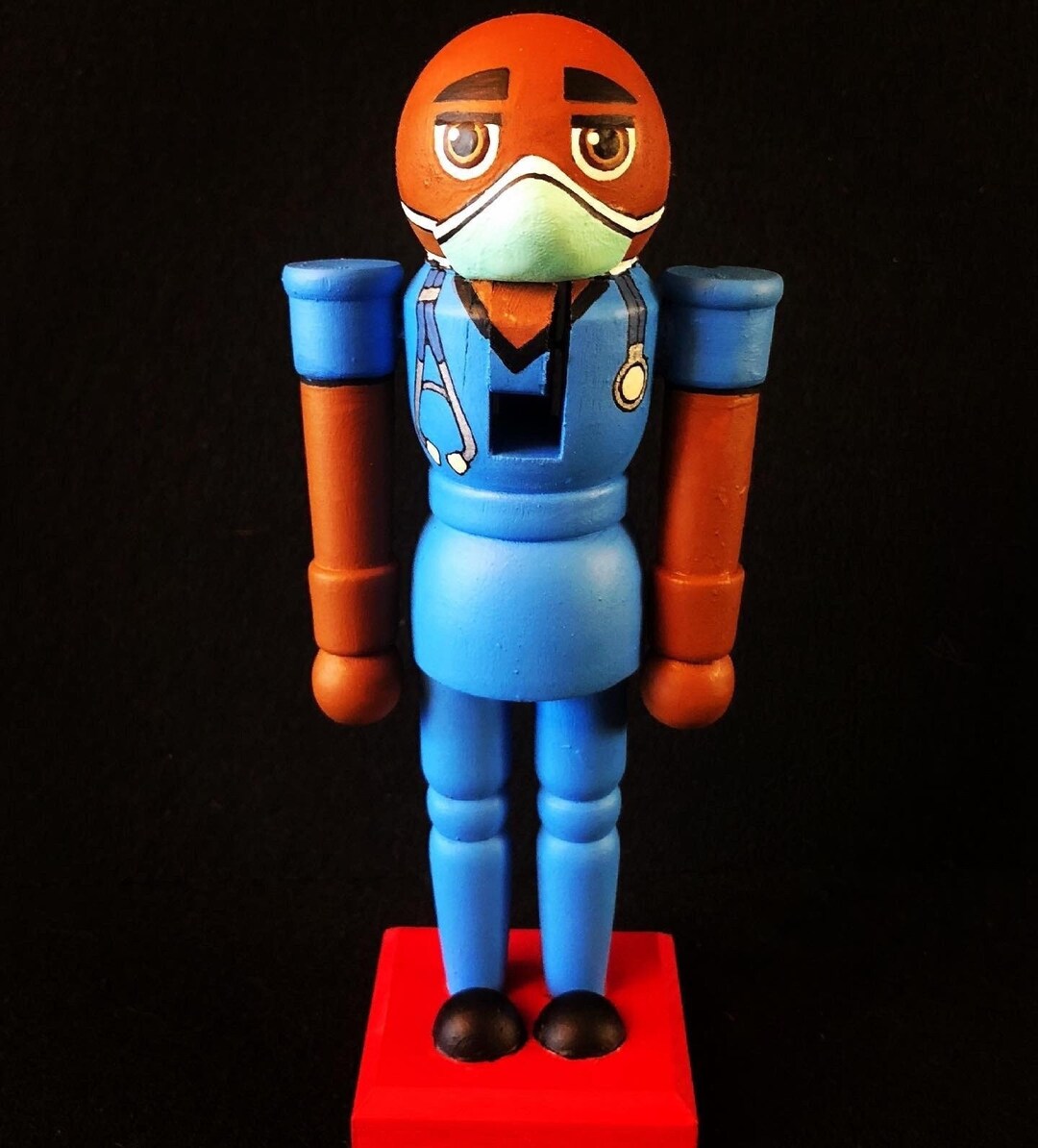 Custom Nurse Nutcracker,nurse Nutcracker Gifts,custom Doctor Nutcracker ...