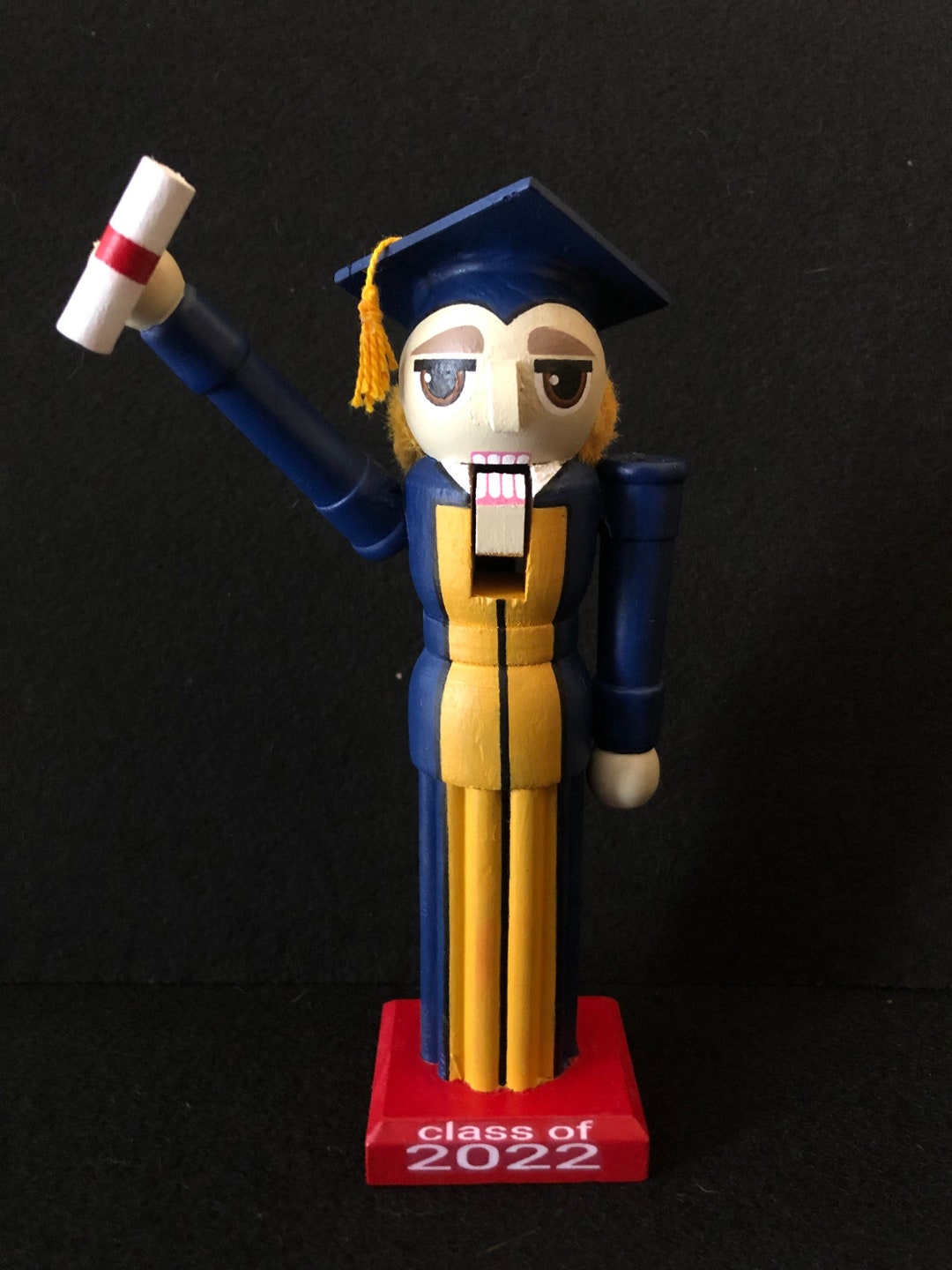 Custom Graduate Nutcracker, Graduation Gifts, Custom Grad Gifts, Custom ...