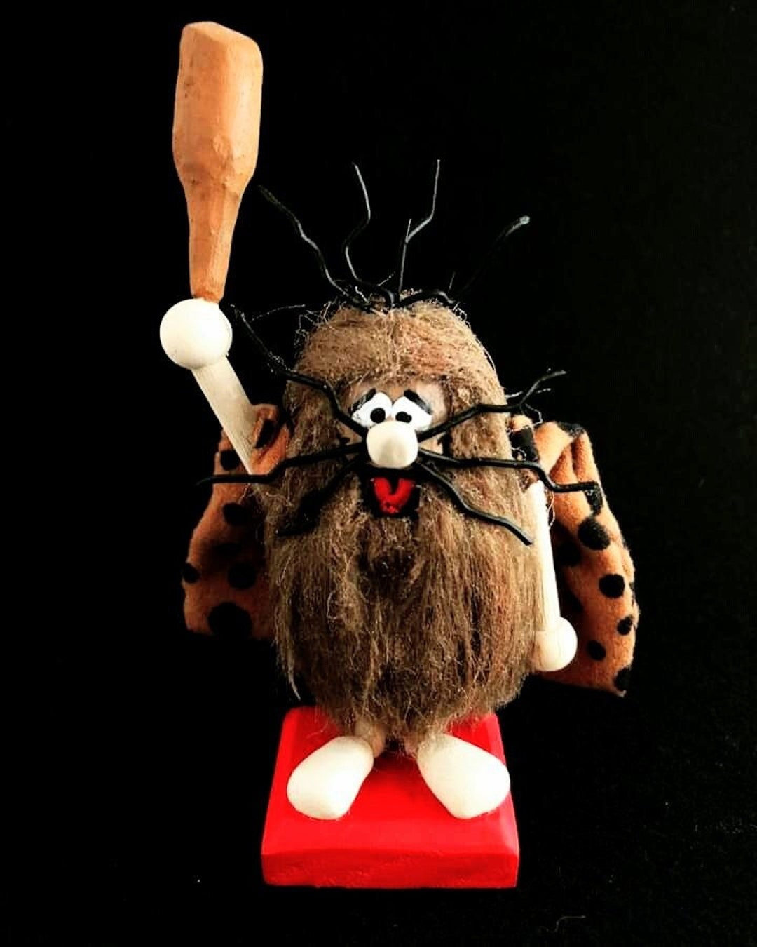Captain Caveman Nutcracker, Custom Made Nutcracker, Captain Caveman ...