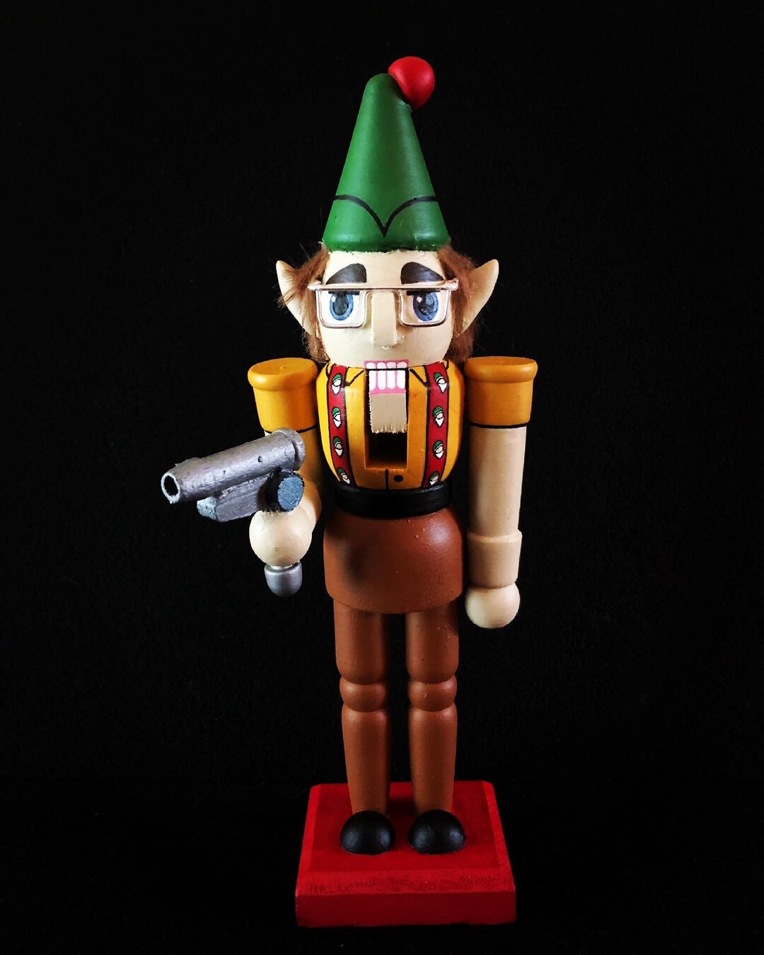 Dwight Schrute Nutcracker,elf Dwight Schrute,the Office Show Gifts ...