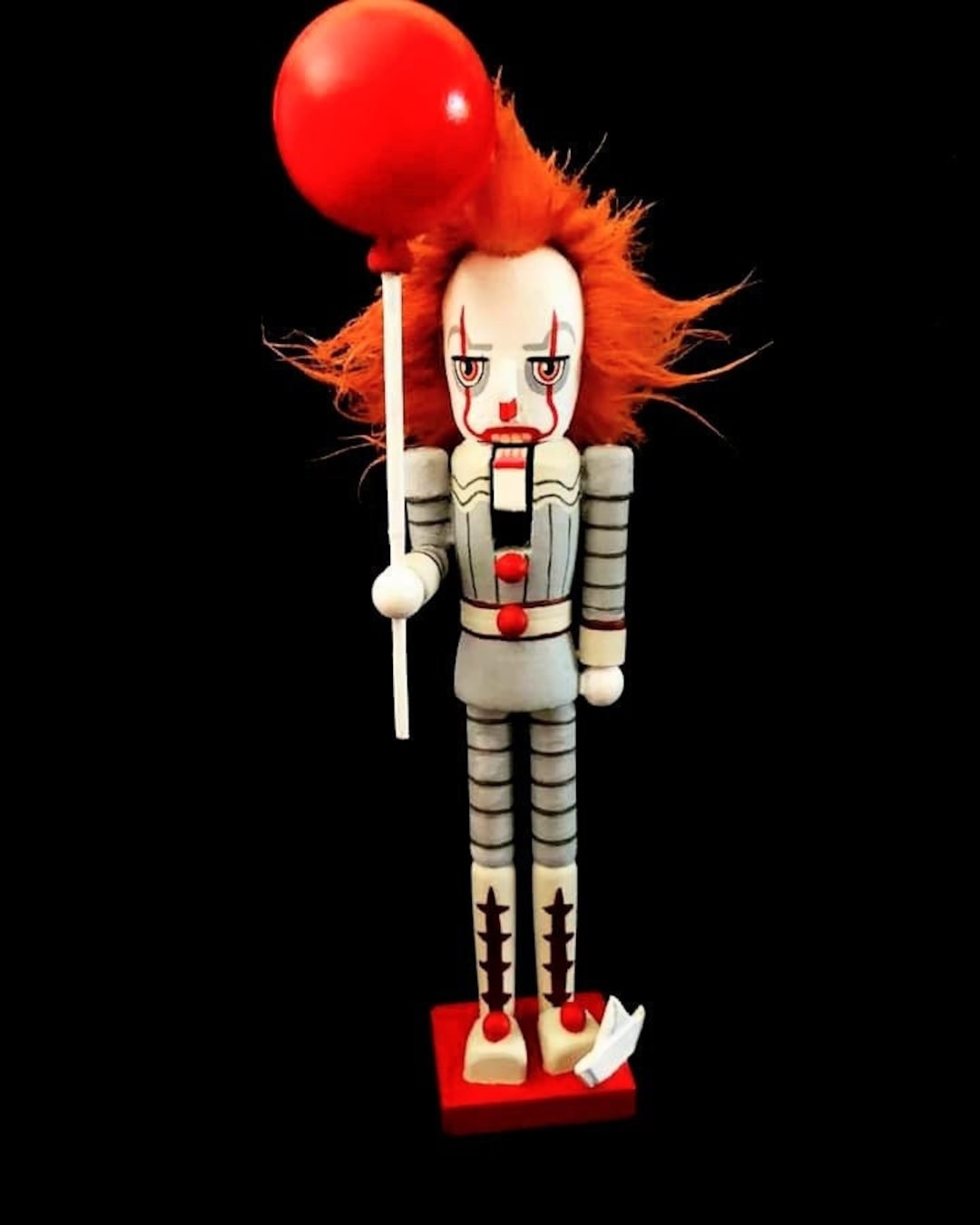 Evil Clown Nutcracker,it Chapter 2,IT Decor, Pennywise Decor, Horror ...