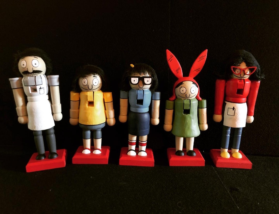 The Burpers Nutcracker Set,bobs Burgers Themed Figures,bobs Burgers ...
