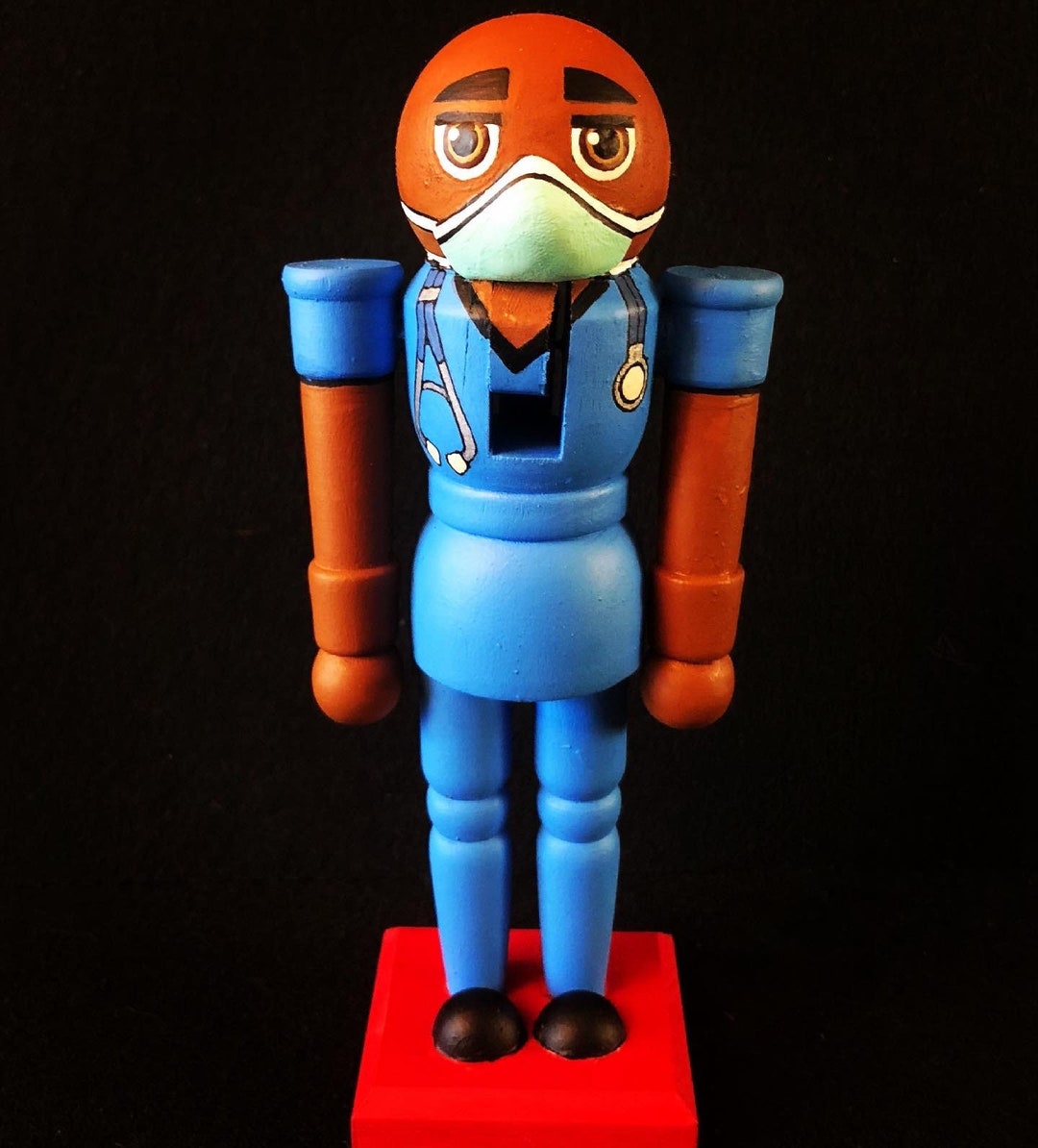 Custom Health Care Nutcracker,nurse Nutcracker Gifts,custom Doctor ...