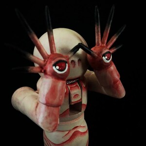 Pasty Man Nutcracker, Pans Labyrinth Themed Pale Man, Horror Movie ...