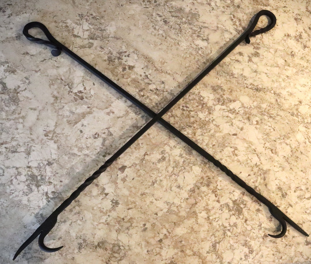 Hand Forged Fire Poker - Etsy