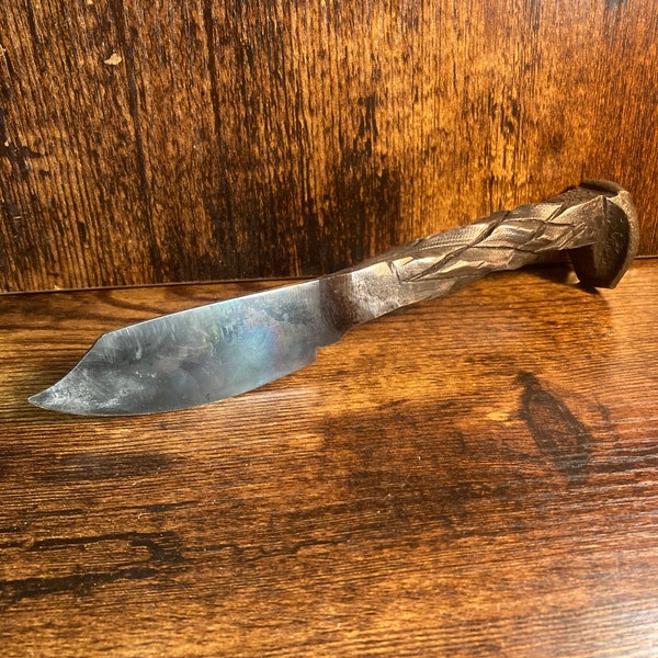 Railroad Spike Knife - Etsy