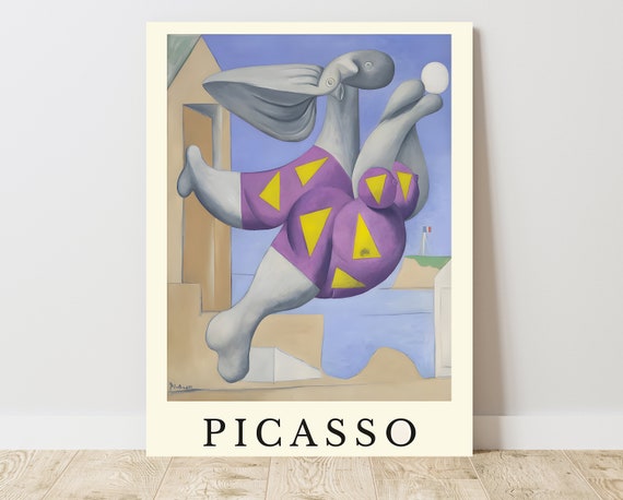 Picasso Bather With Beach Ball Art Print Pablo Picasso - Etsy