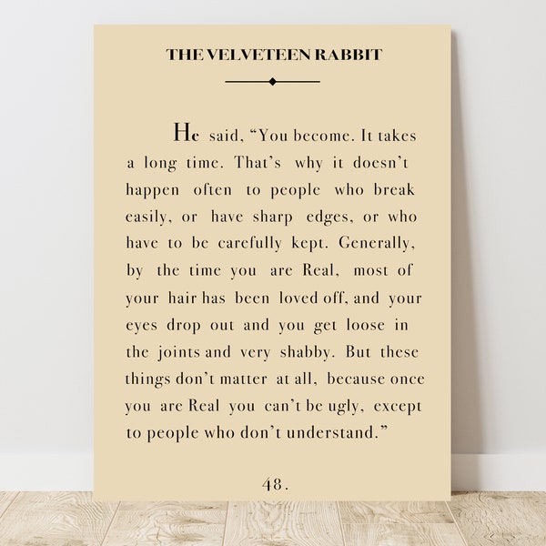 Velveteen Rabbit - Etsy