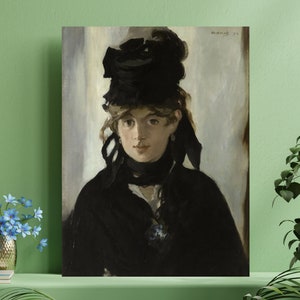 Edouard Manet, Berthe Morisot With a Bouquet of Violets (1872), Vintage ...