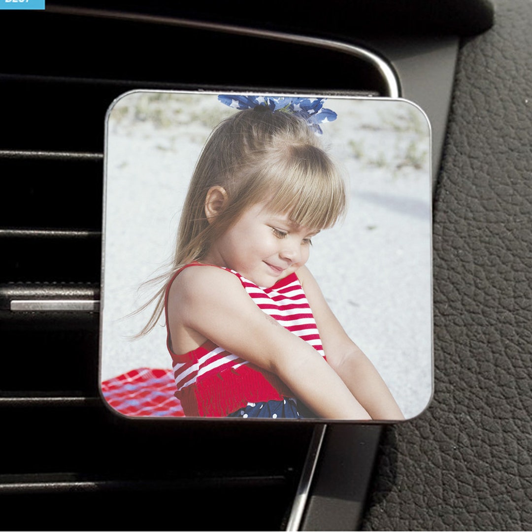 Custom Car Photo Frame, Custom Car Photo, Clip to Insert in Your Car ...