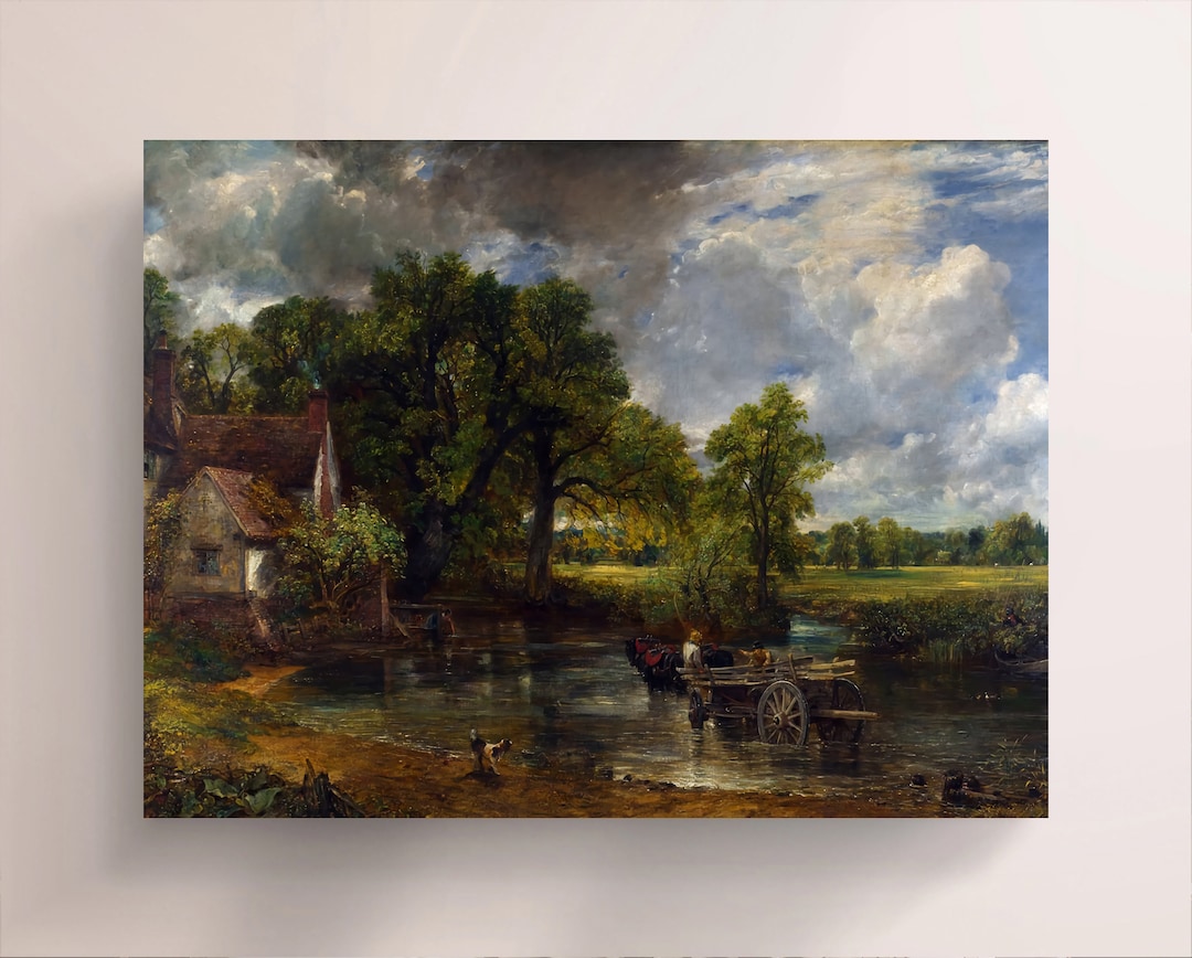 John Constable, the Hay Wain (1821), Vintage Canvas Art Print J_658 - Etsy