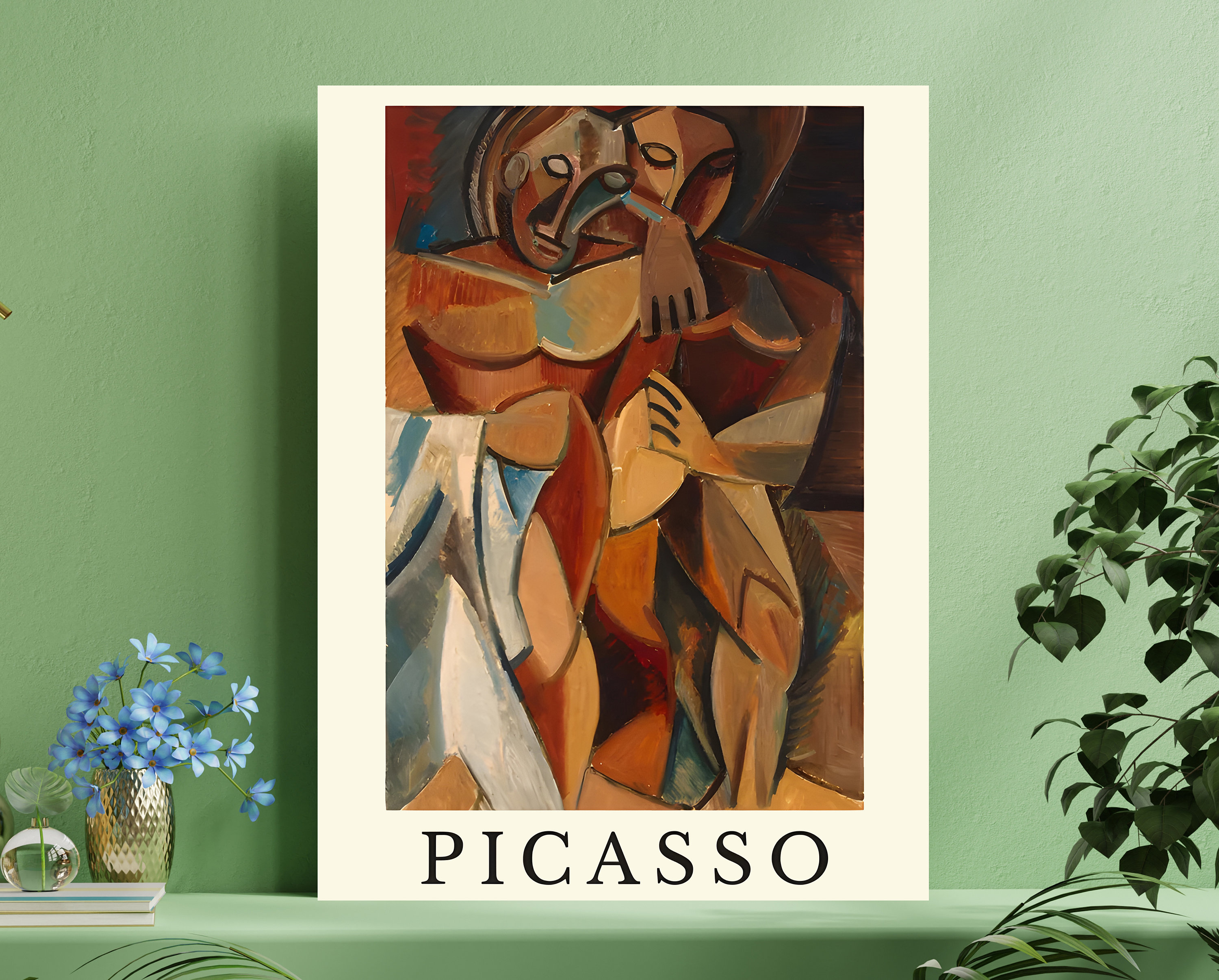 Picasso Friendship Art Print Pablo Picasso Vintage - Etsy